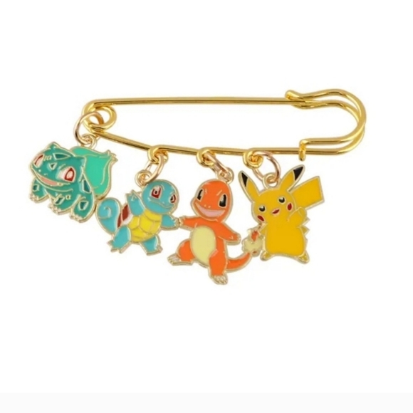Pokemon | Jewelry | Pokmon Dangle Pin | Poshmark